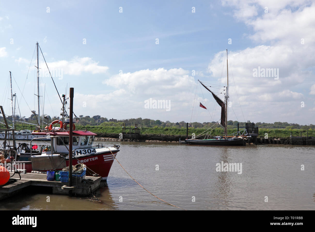 RIVER BLYTH SOUTHWOLD SUFFOLK Stock Photo - Alamy