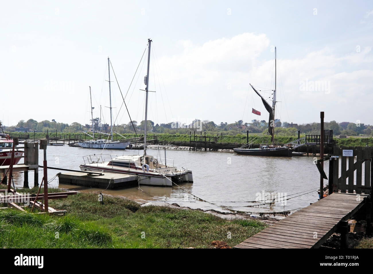 RIVER BLYTH SOUTHWOLD SUFFOLK Stock Photo - Alamy