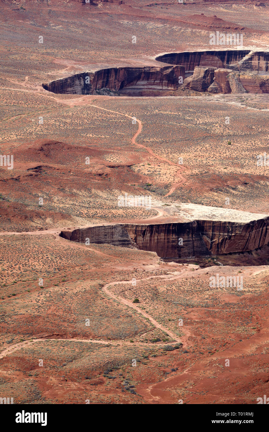 White Rim Trail,Canyonlands, Utah, USA Stock Photo - Alamy