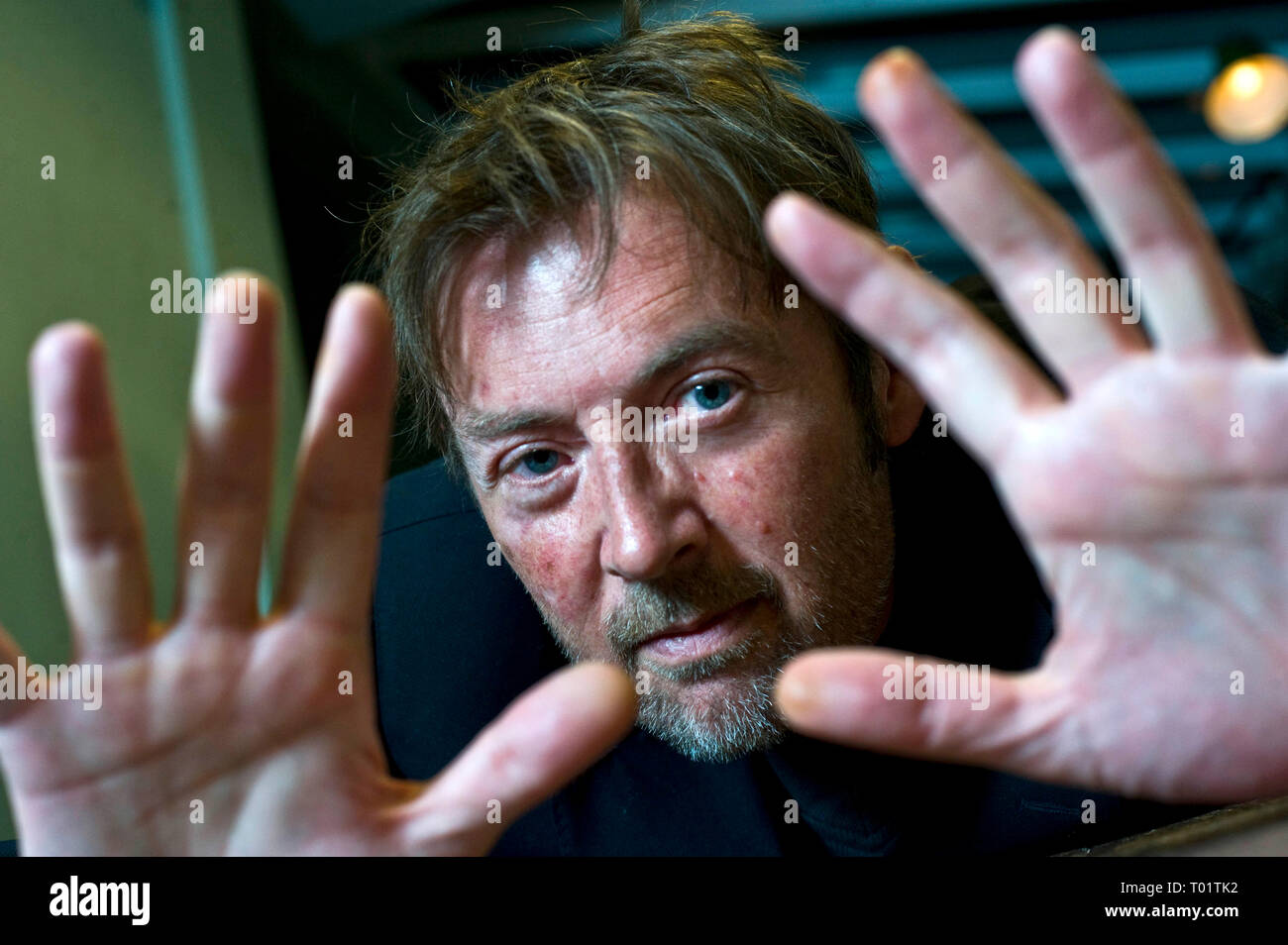 UK writer and former Booker Prize Winner DBC Pierre pictured at ...