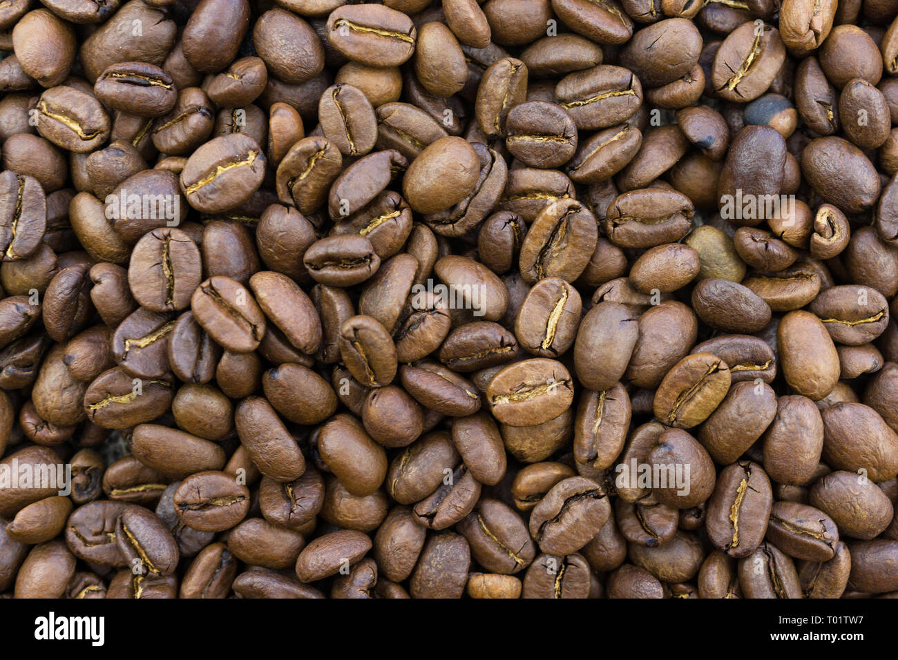 texture of coffee beans, texture of coffee Stock Photo - Alamy