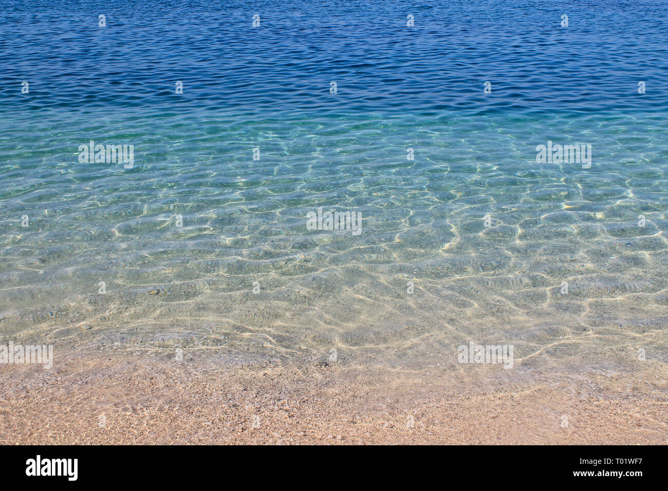 Clear sea water background, blue natural texture Stock Photo - Alamy