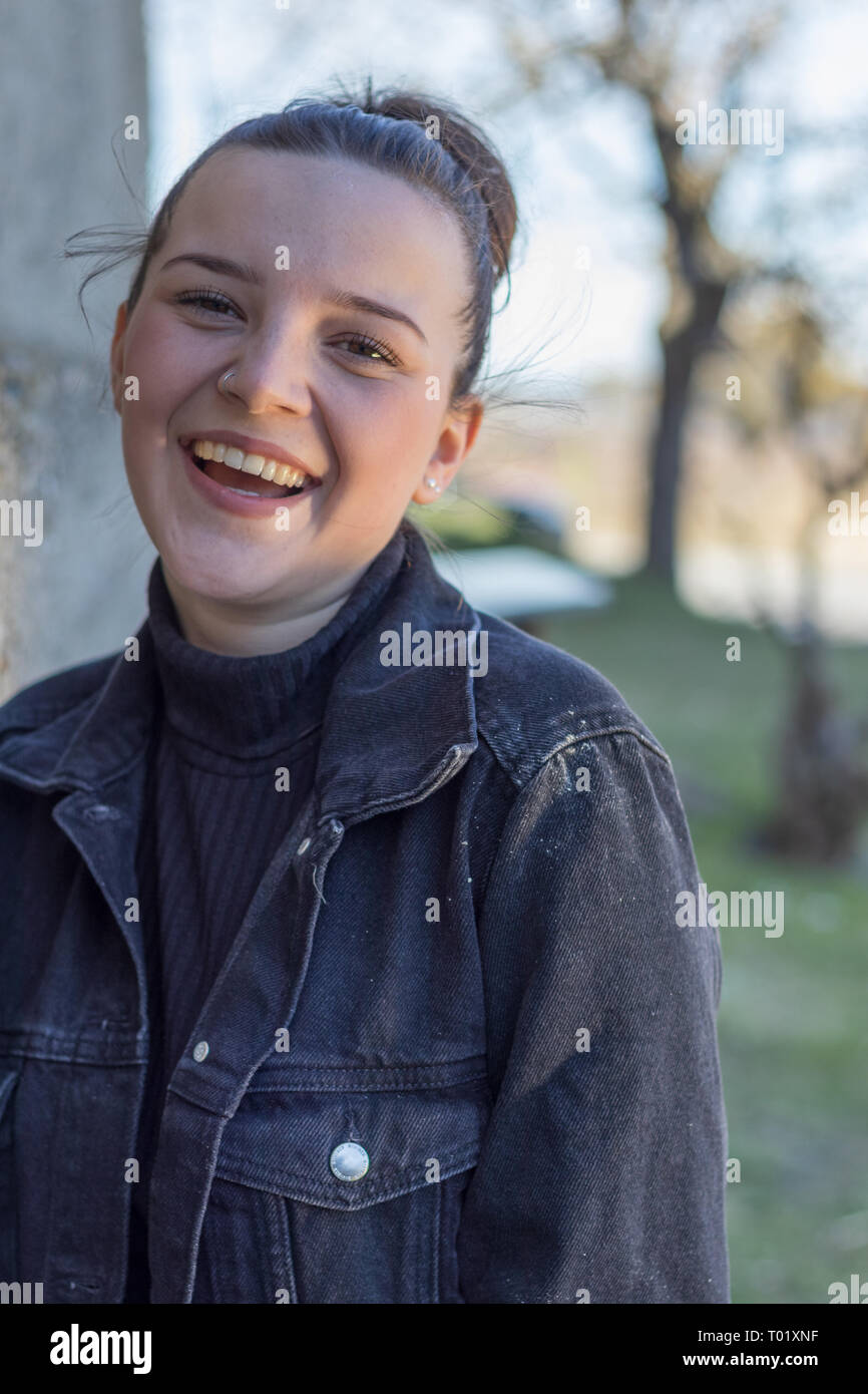 Lips portrait portraits hi-res stock photography and images - Alamy