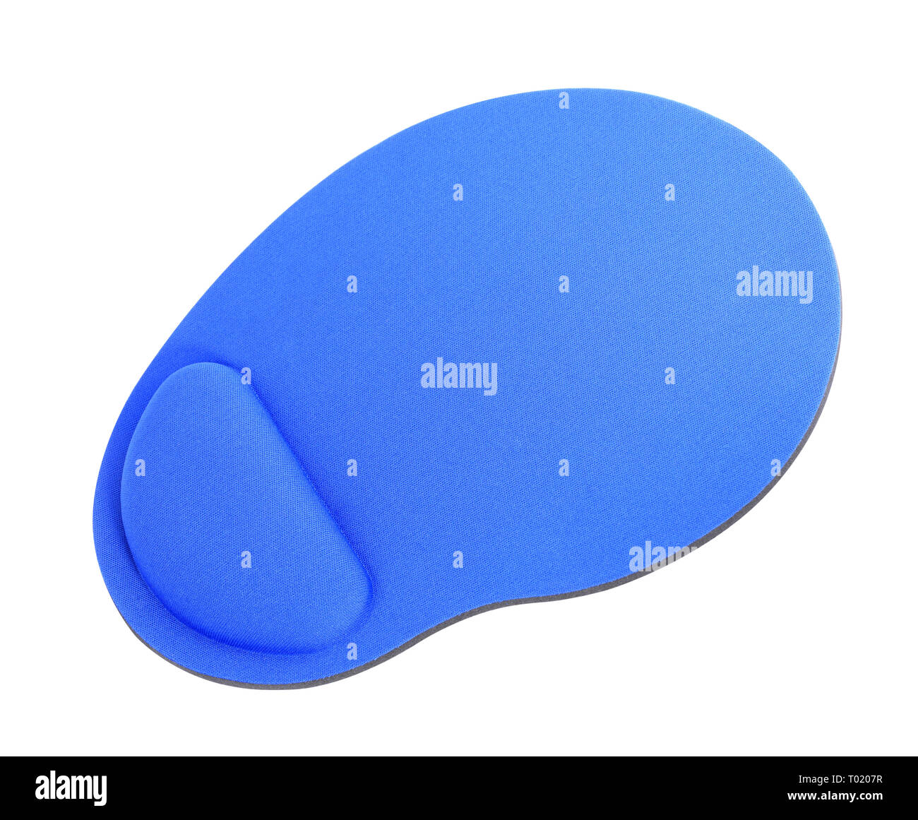 blue Mouse Pad isolated on white background Stock Photo - Alamy