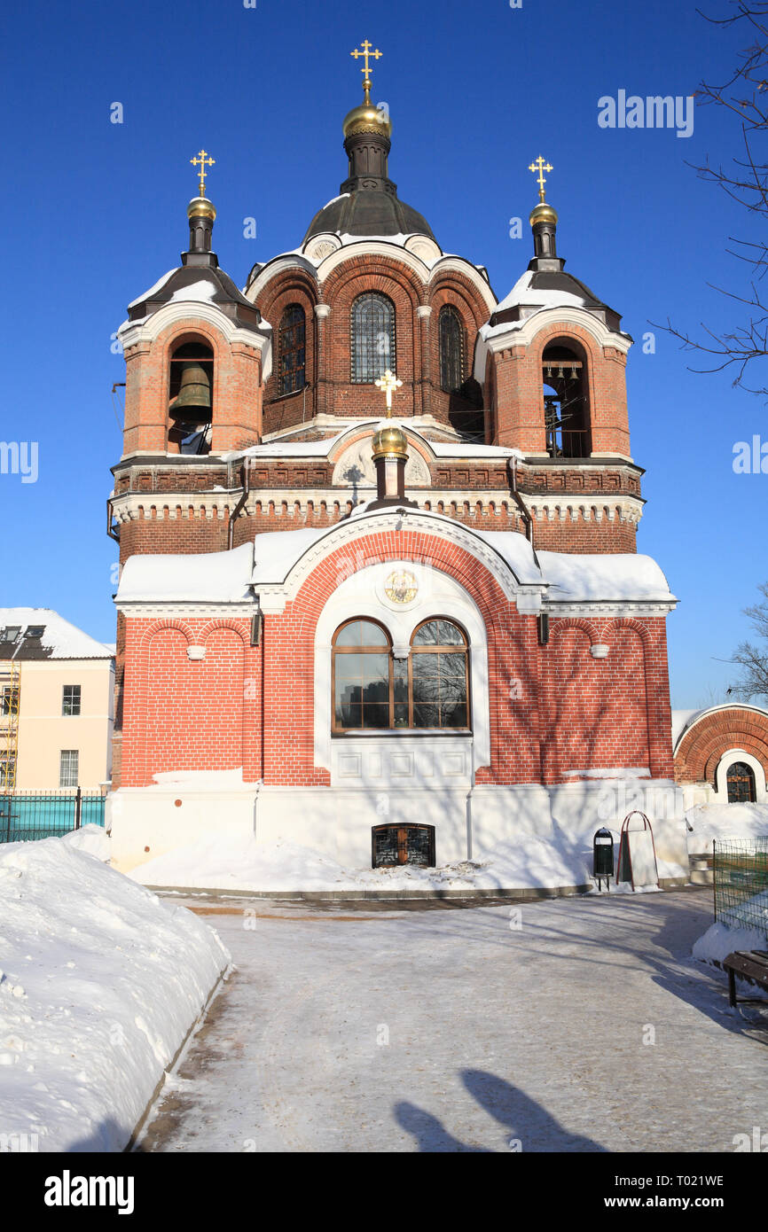 church in the winter daytime Stock Photo - Alamy