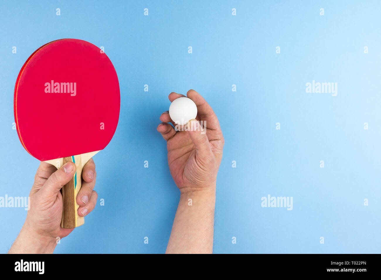 Rackets for table tennis on a white background Stock Photo - Alamy