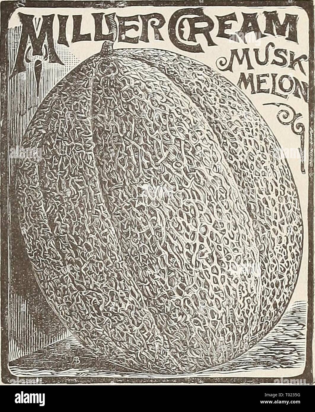 Dreer's garden calendar for 1892 Stock Photo - Alamy