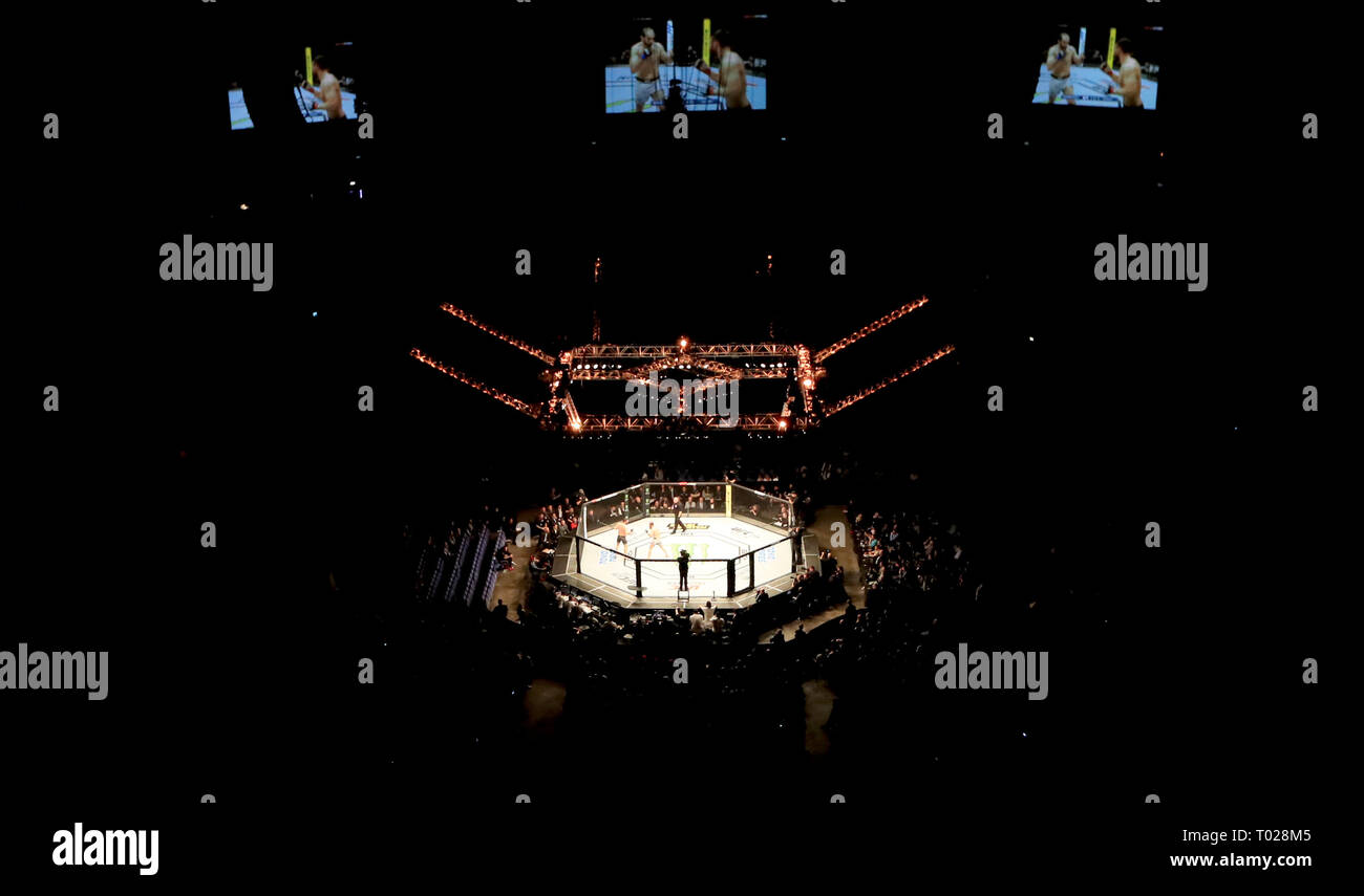 A general view of UFC Fight Night 147 at The O2 Arena, London Stock ...