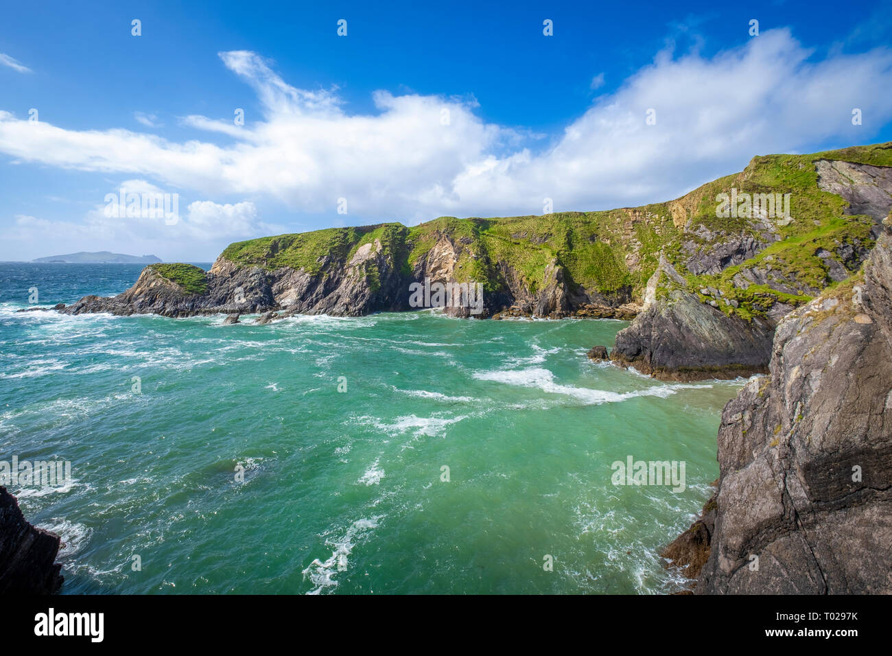 Dunquin Pier on Dingle Peninsula, Co Kerry, Ireland Stock Photo - Alamy