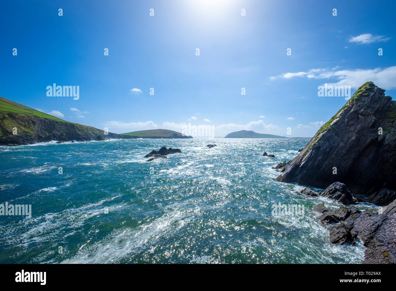 Dunquin Pier on Dingle Peninsula, Co Kerry, Ireland Stock Photo - Alamy