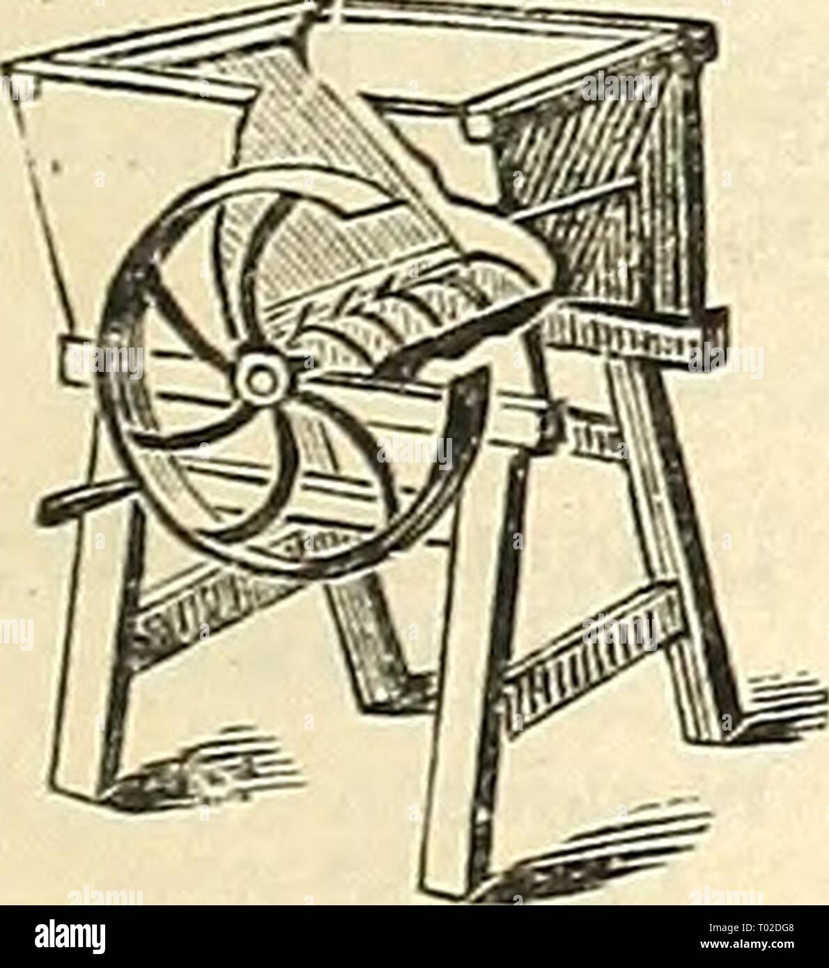 Dreer's garden calendar 1886 Stock Photo - Alamy