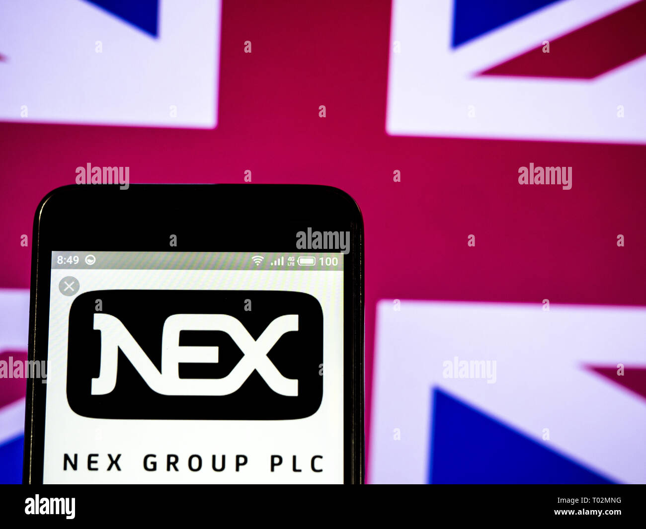 Nex logo hi-res stock photography and images - Alamy