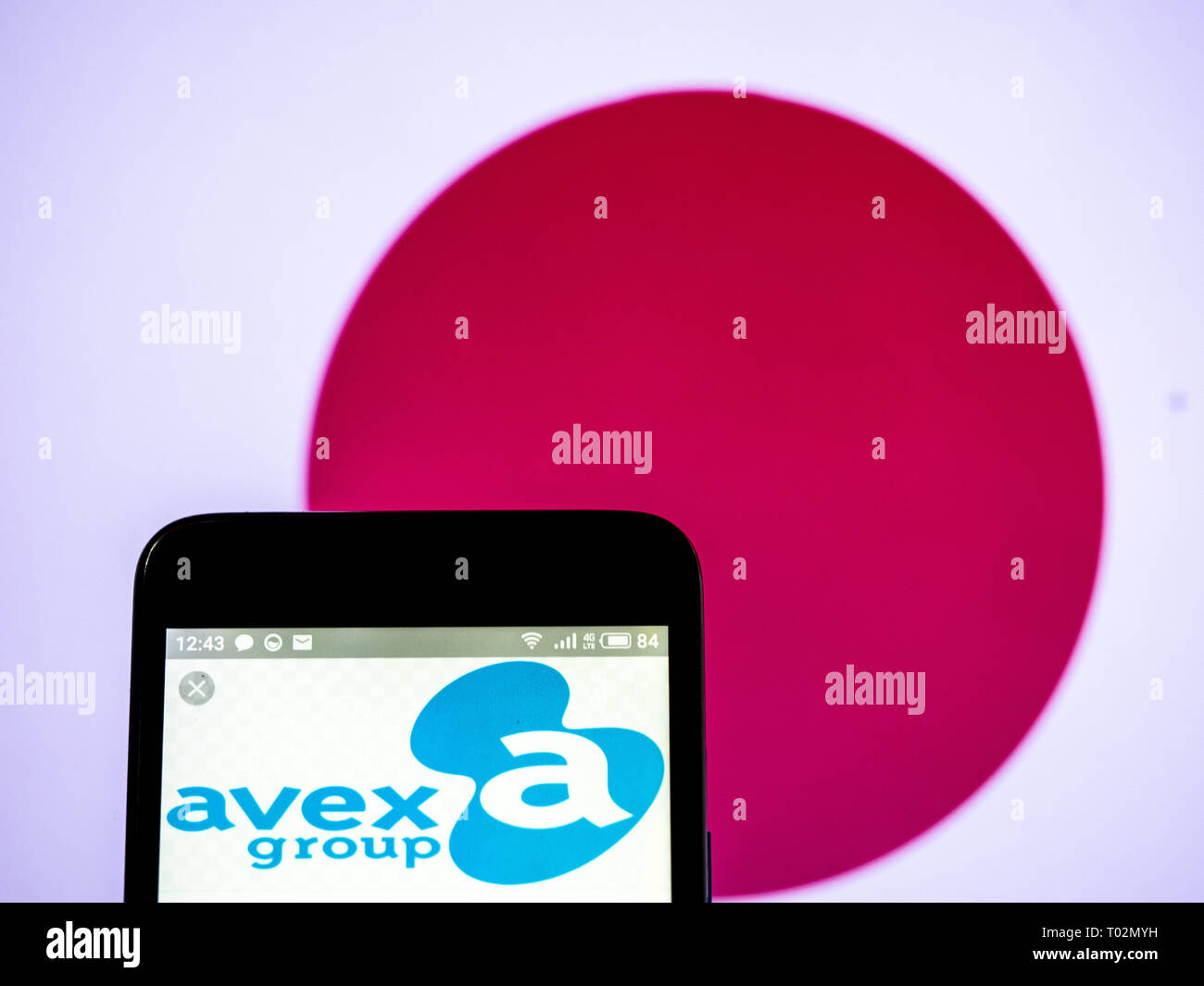 Avex logo hi-res stock photography and images - Alamy