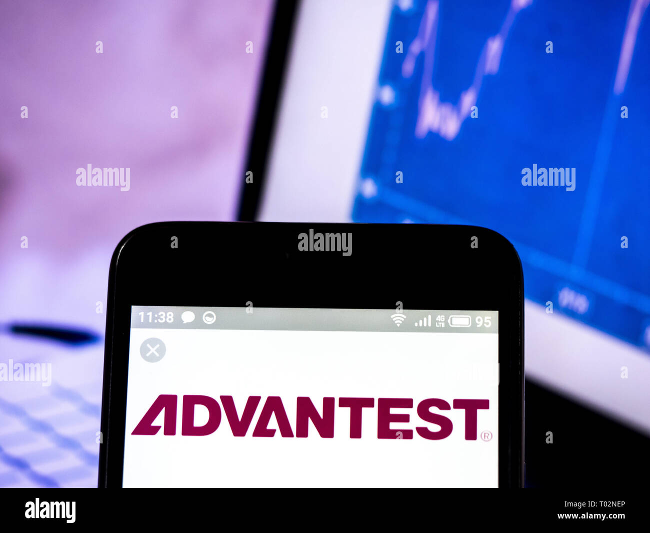 Advantest logo hi-res stock photography and images - Alamy