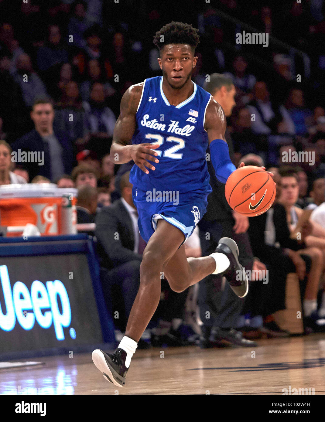 New York, New York, USA. 16th Mar, 2019. Seton Hall Pirates guard Myles ...