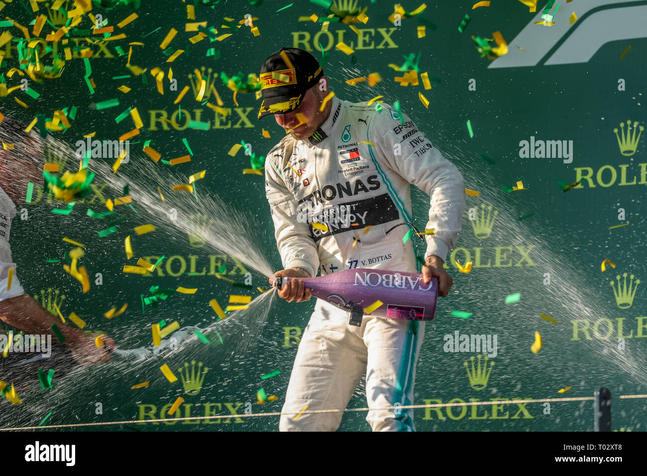 Podium celebrations australia grand prix hi-res stock photography and ...