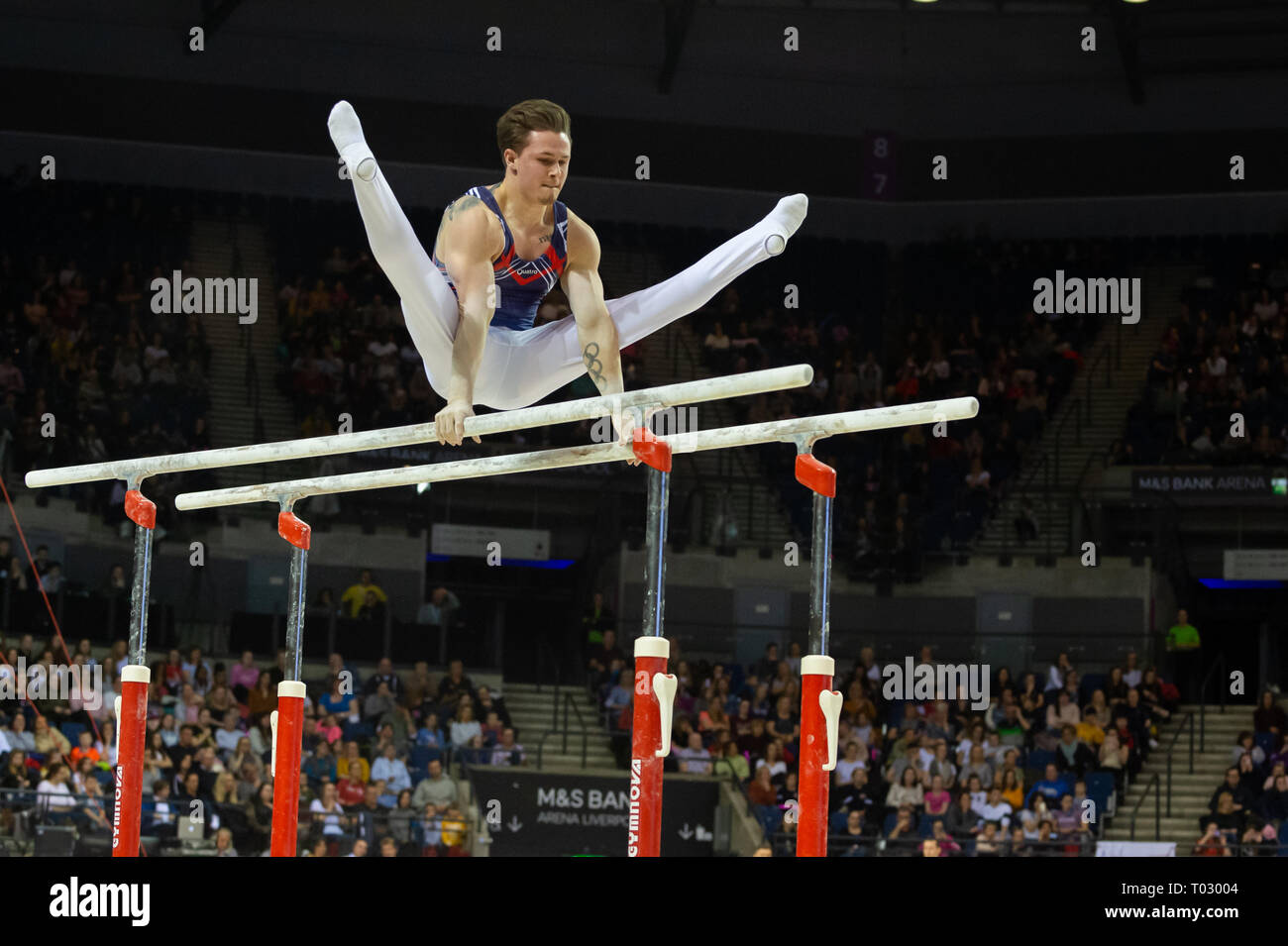 Gymnastics balance beam male hi-res stock photography and images - Alamy