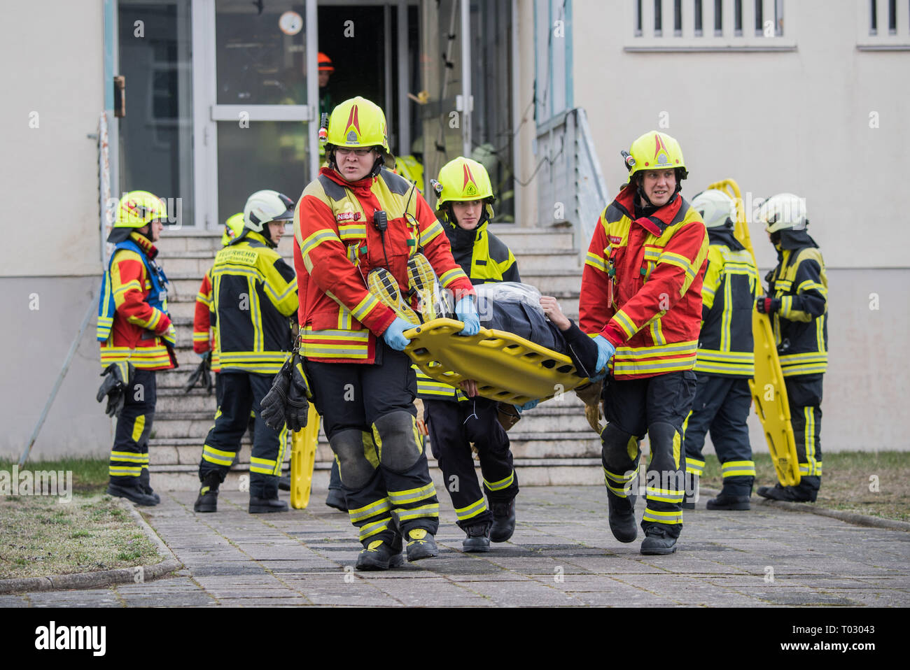 Speyer, Germany. 16th Mar, 2019. The police headquarters Rheinpfalz ...
