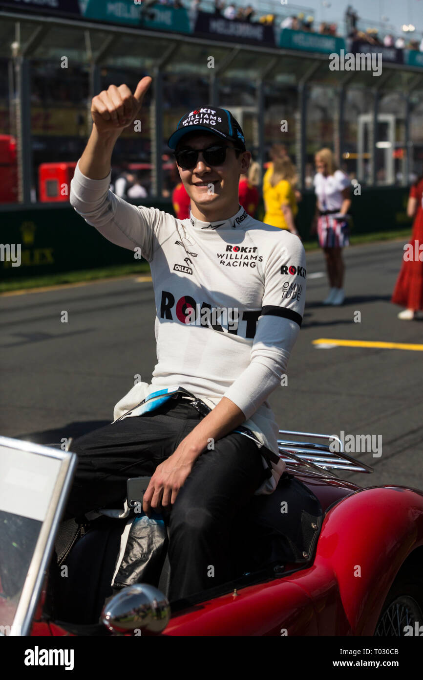 George russell driver number hi-res stock photography and images - Alamy