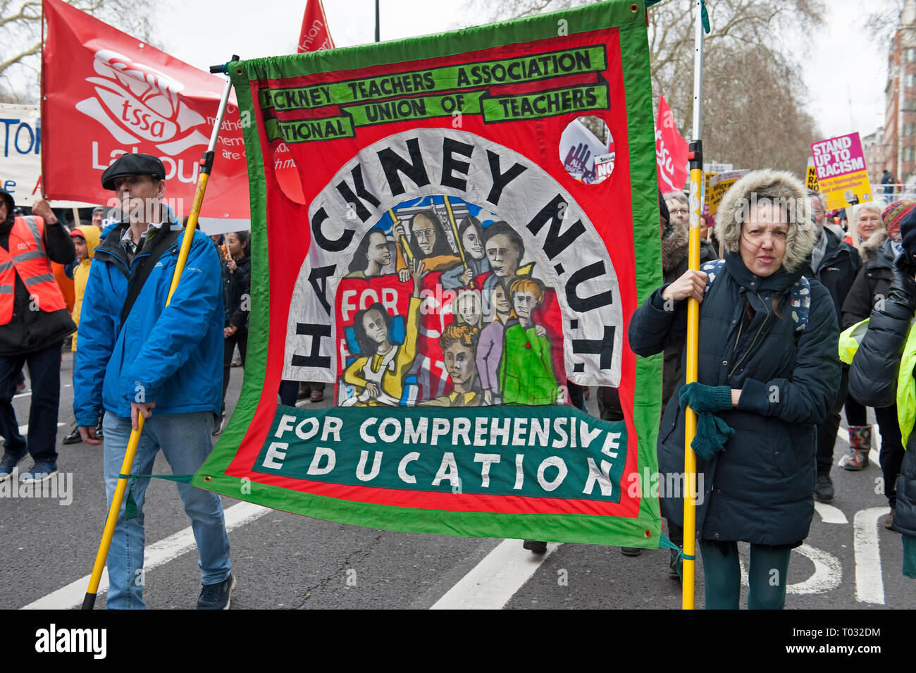 London, England, 16th March 2019. The event, was organised by Stand Up ...