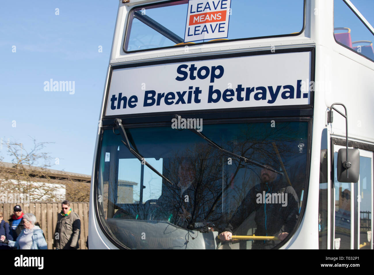 Brexit bus hi-res stock photography and images - Alamy