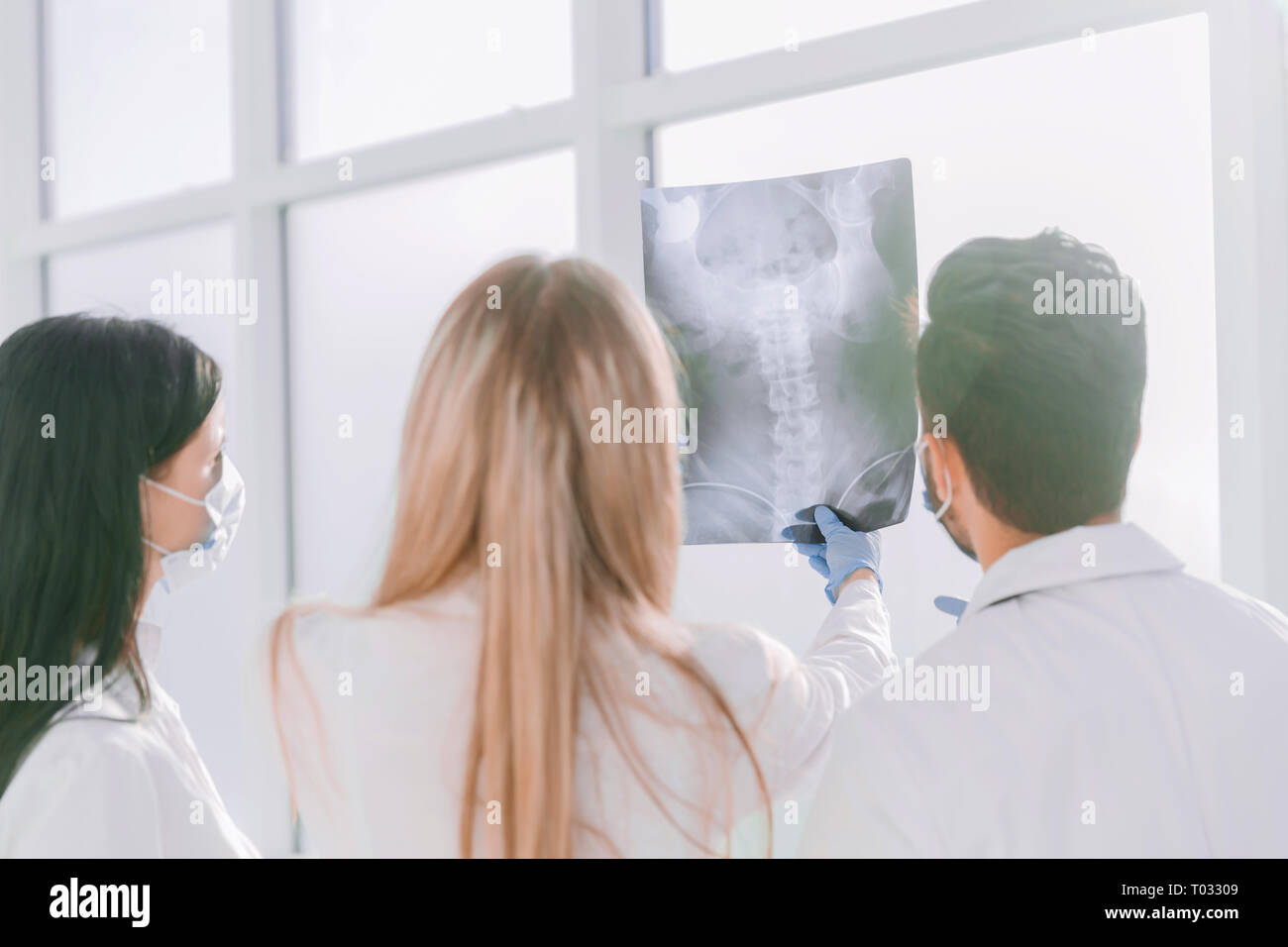 Rear view group surgeons hi-res stock photography and images - Alamy