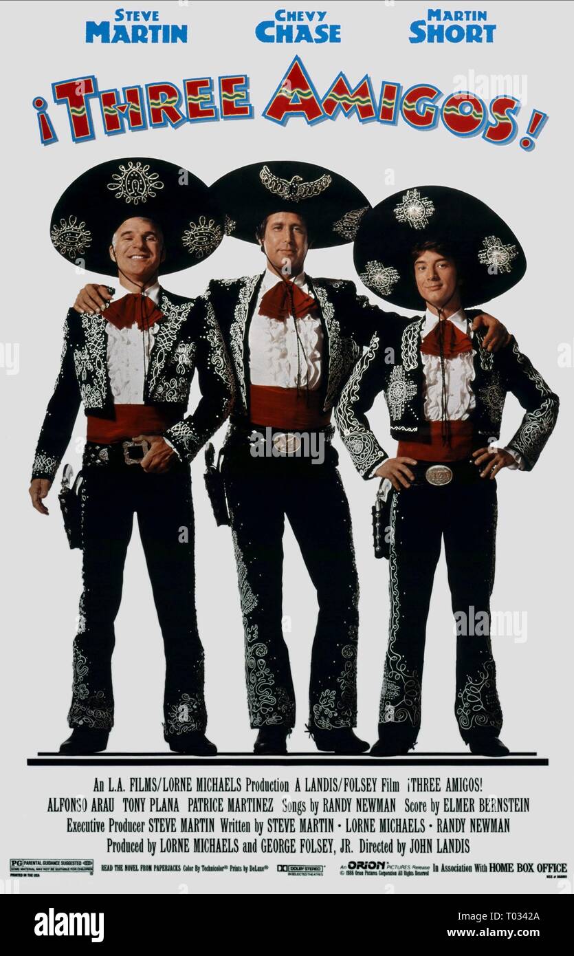 Three amigos 1986 hi-res stock photography and images - Alamy