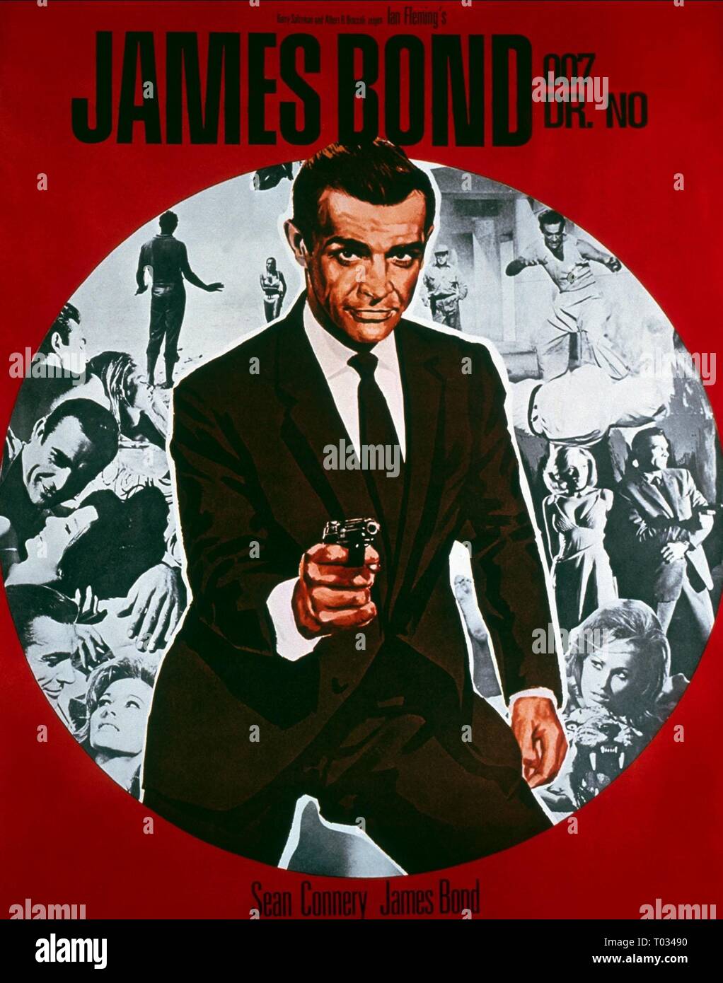 James Bond Sean Connery Poster High Resolution Stock Photography and ...