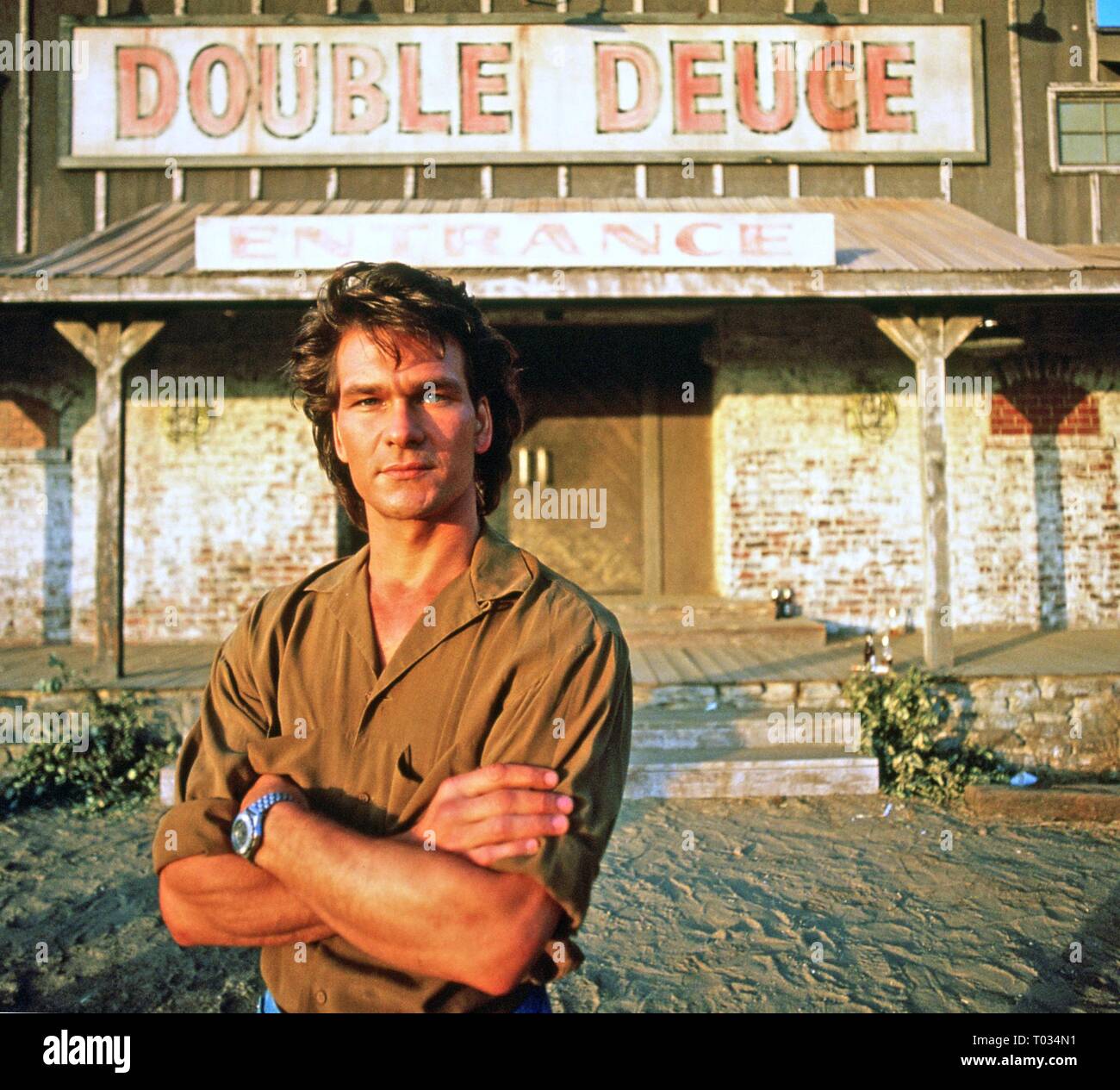 PATRICK SWAYZE, ROAD HOUSE, 1989 Stock Photo - Alamy