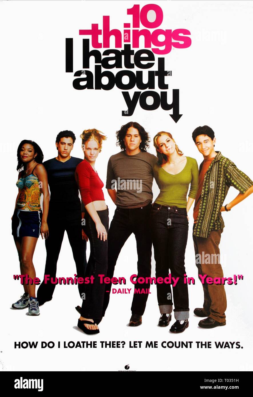 10 Things I Hate About You Poster 10 Things I Hate About You Poster
