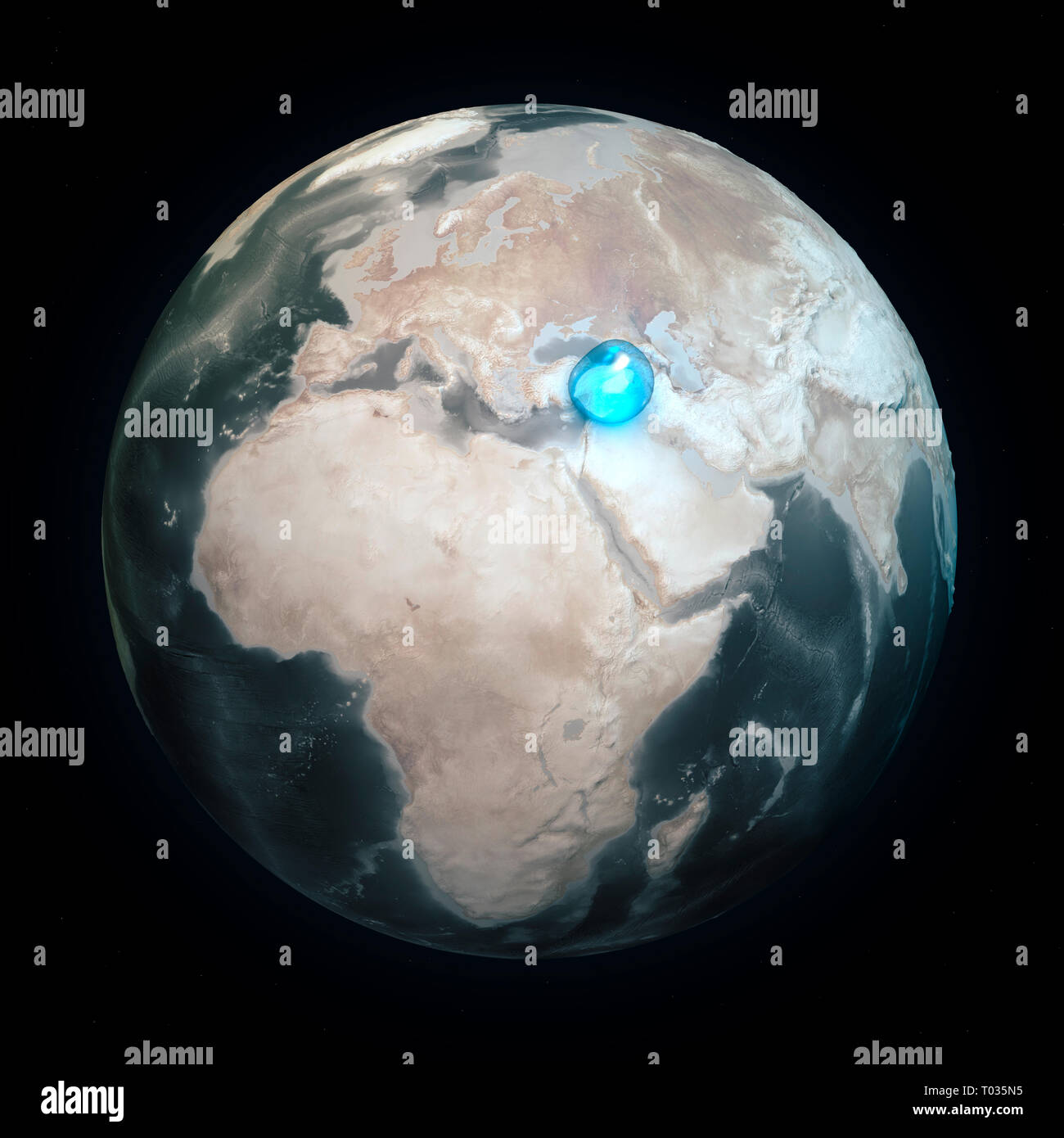 Earth without water hi-res stock photography and images - Alamy
