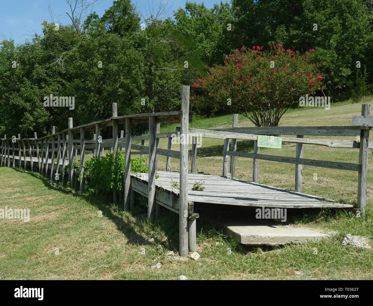 Dangerous wooden ramp hi-res stock photography and images - Alamy