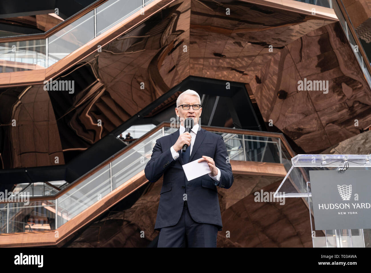 Hudson Yards is lagest private development in New York. Anderson Cooper ...