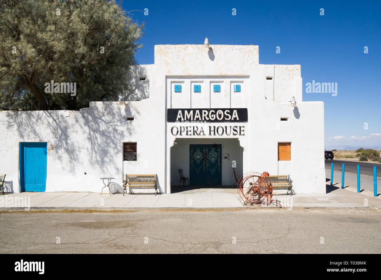 Amargosa opera house and hotel at death valley junction hi-res stock ...