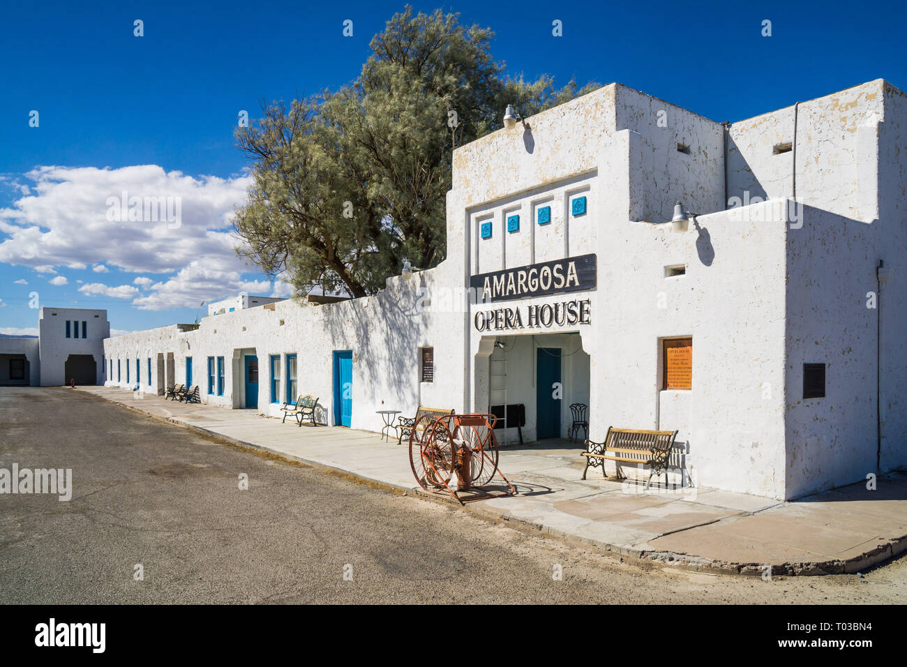 Amargosa opera house and hotel at death valley junction hi-res stock ...