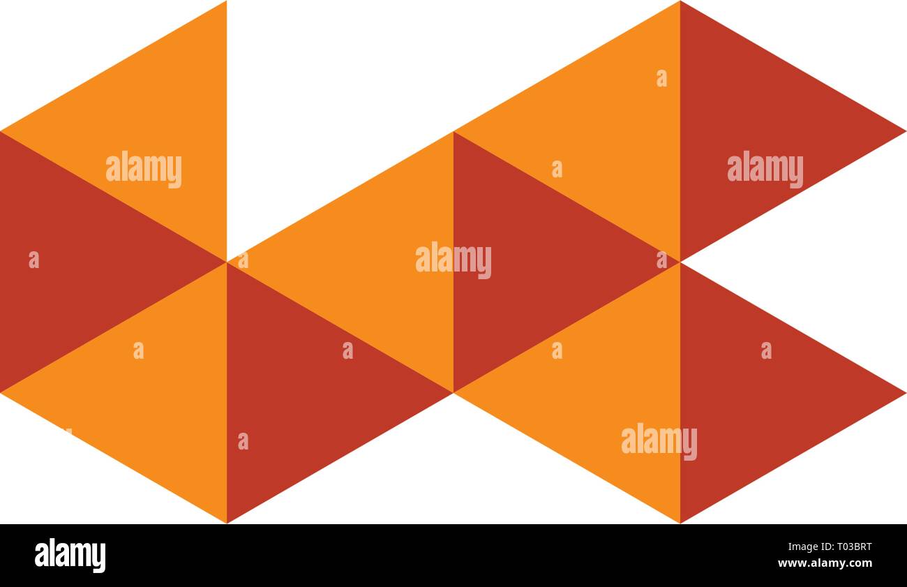 triangular abstract logo inspiration vector illustration Stock Vector ...