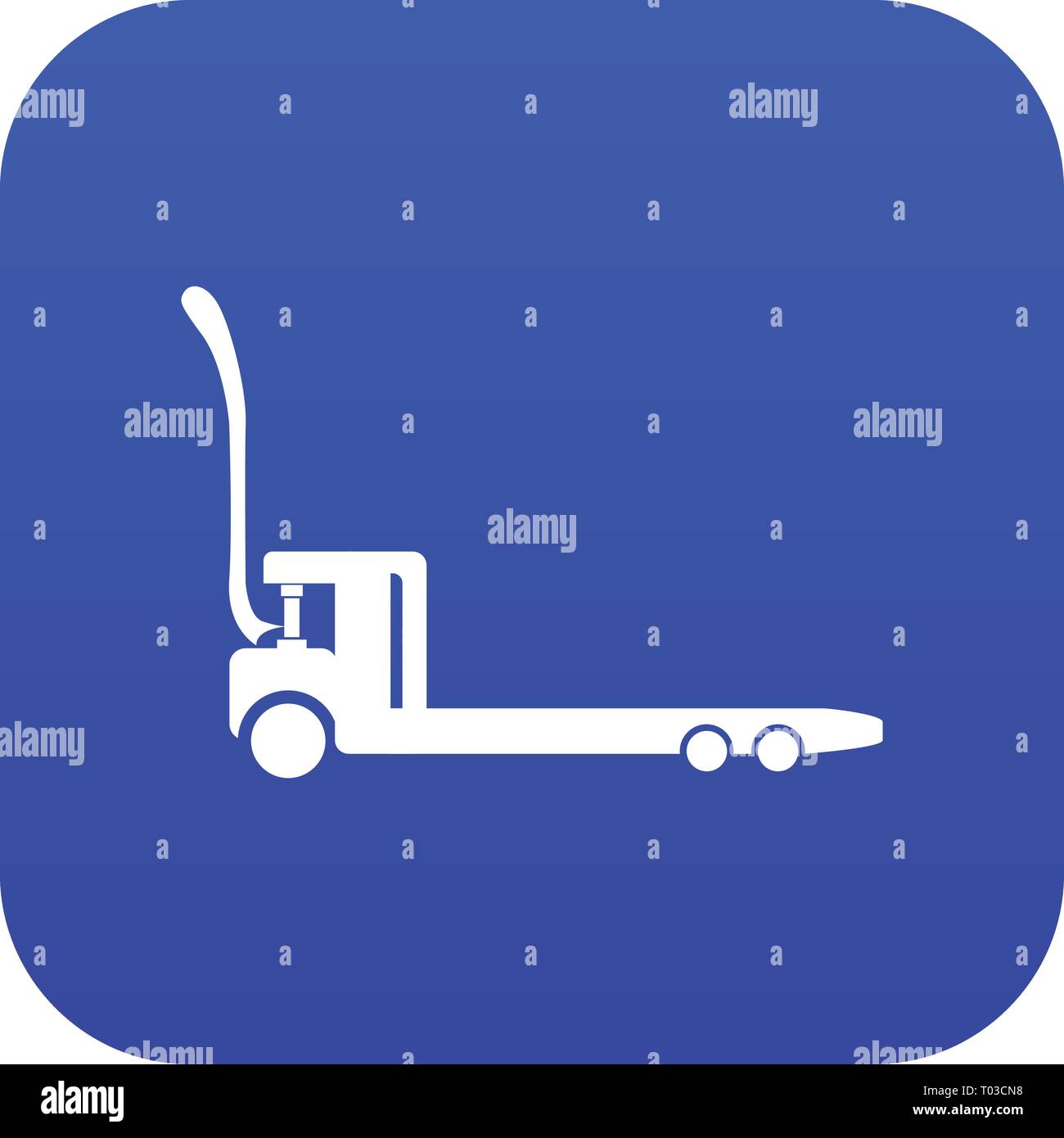 Construction trolley icon blue vector Stock Vector Image & Art - Alamy