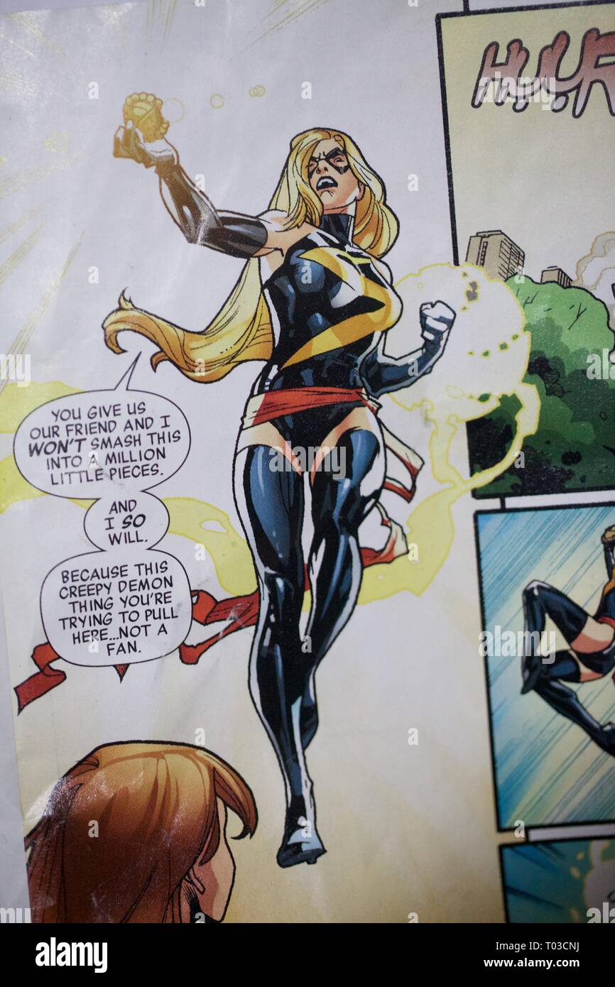 Marvel comics character hi-res stock photography and images - Alamy