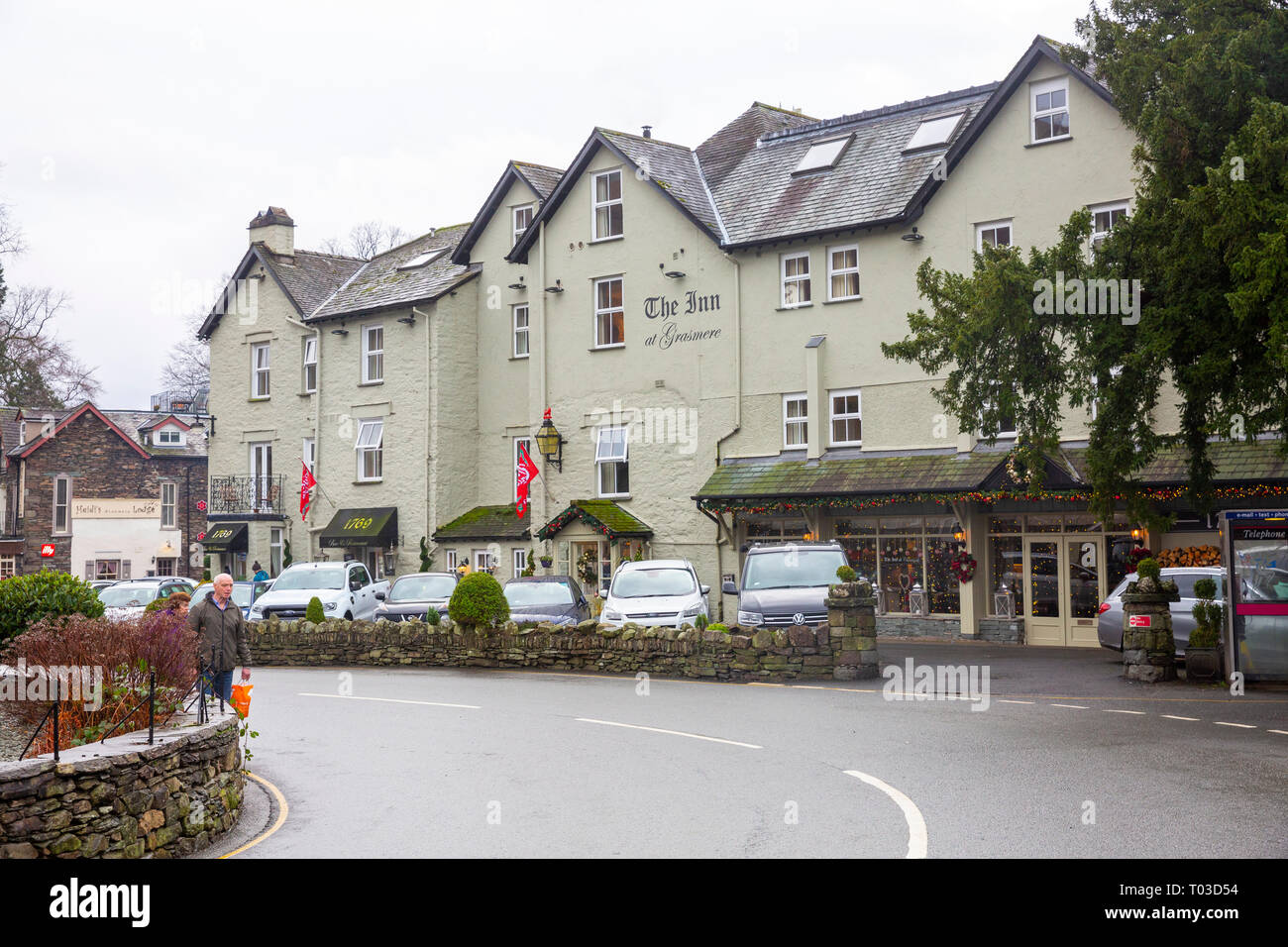 The Inn at Grasmere hotel and restaurant in Grasmere village centre ...