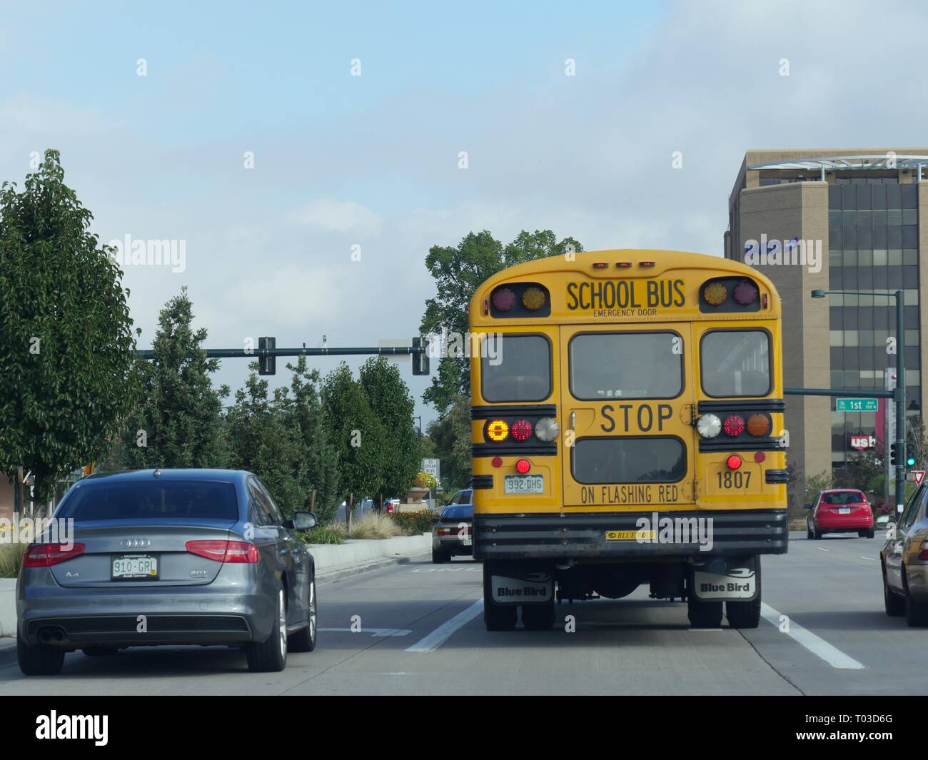 Kids school bus colorado hi-res stock photography and images - Alamy
