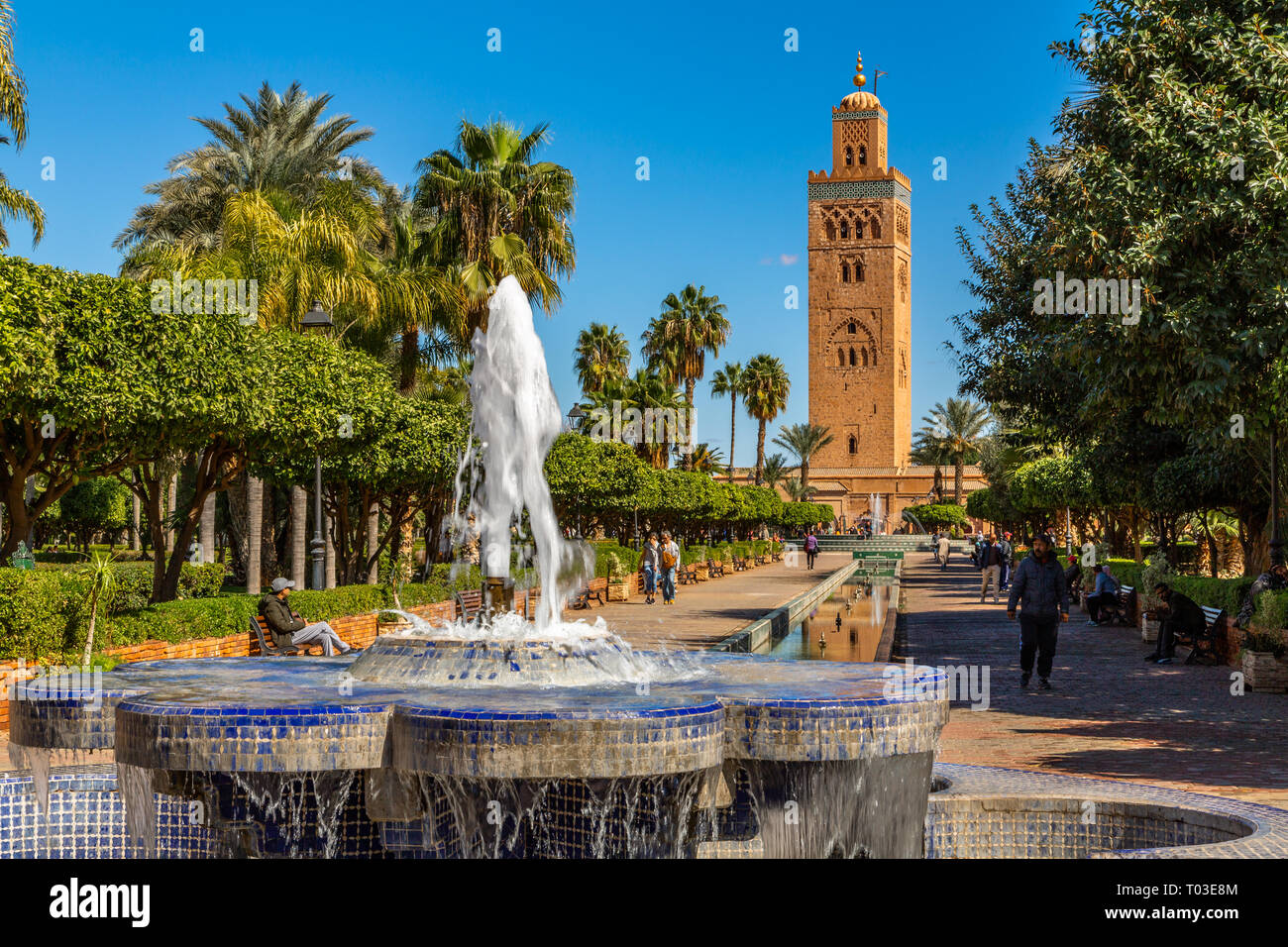 The Koutoubia Mosque is Marrakesh's most famous landmark with its ...
