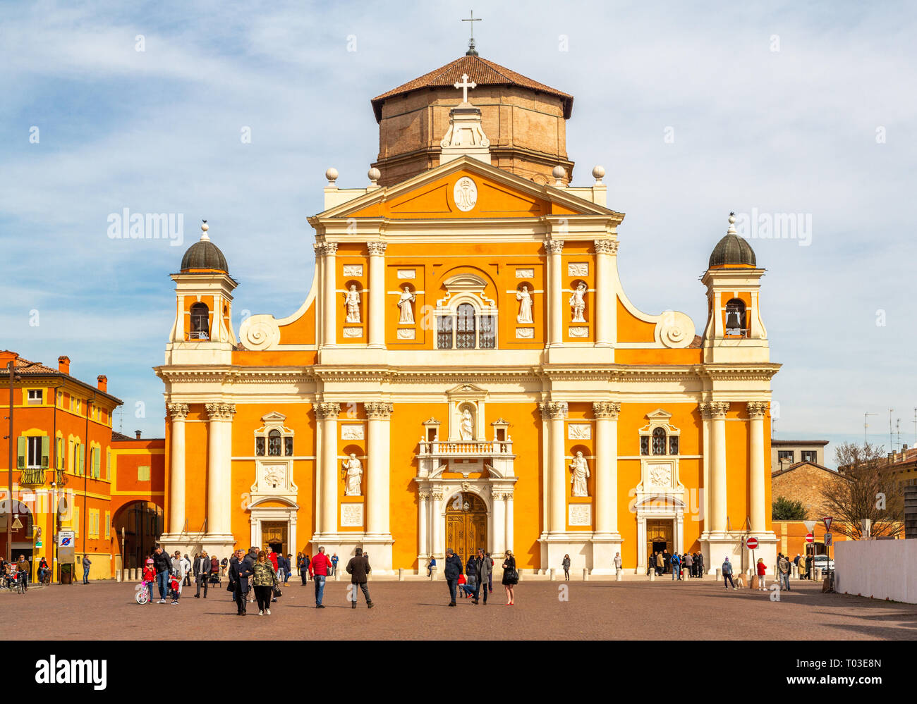 Piazza dei Martiri, Carpi, One of the largest squares in Italy in the ...