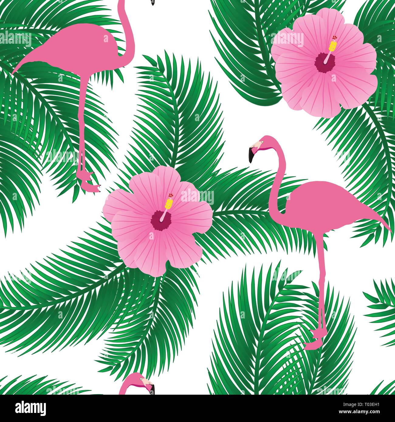 Hibiscus tree Stock Vector Images - Alamy