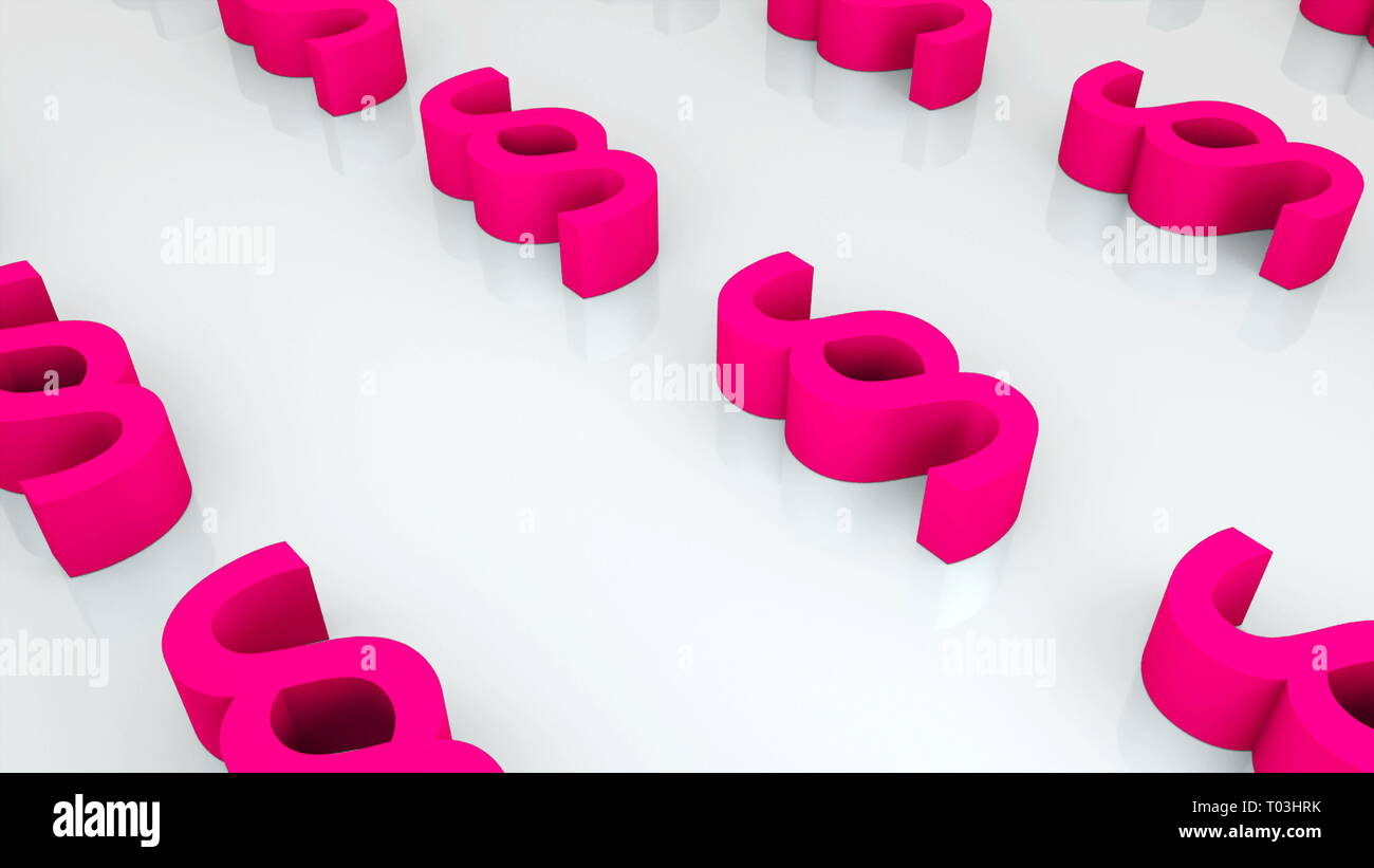 Many paragraph symbols are on surface, background for imprint or terms ...