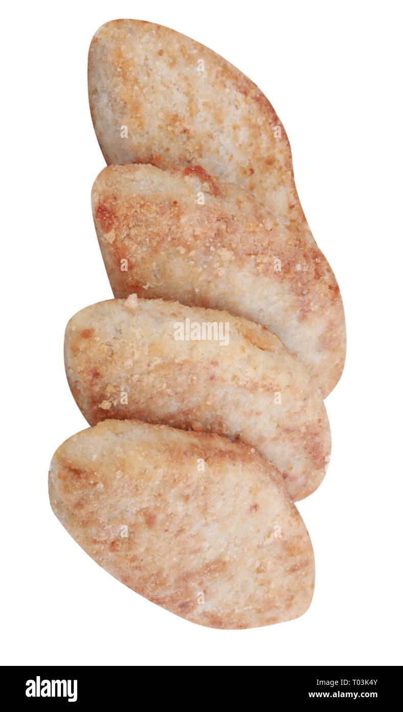 Four Cutlet Isolated Stock Photo - Alamy