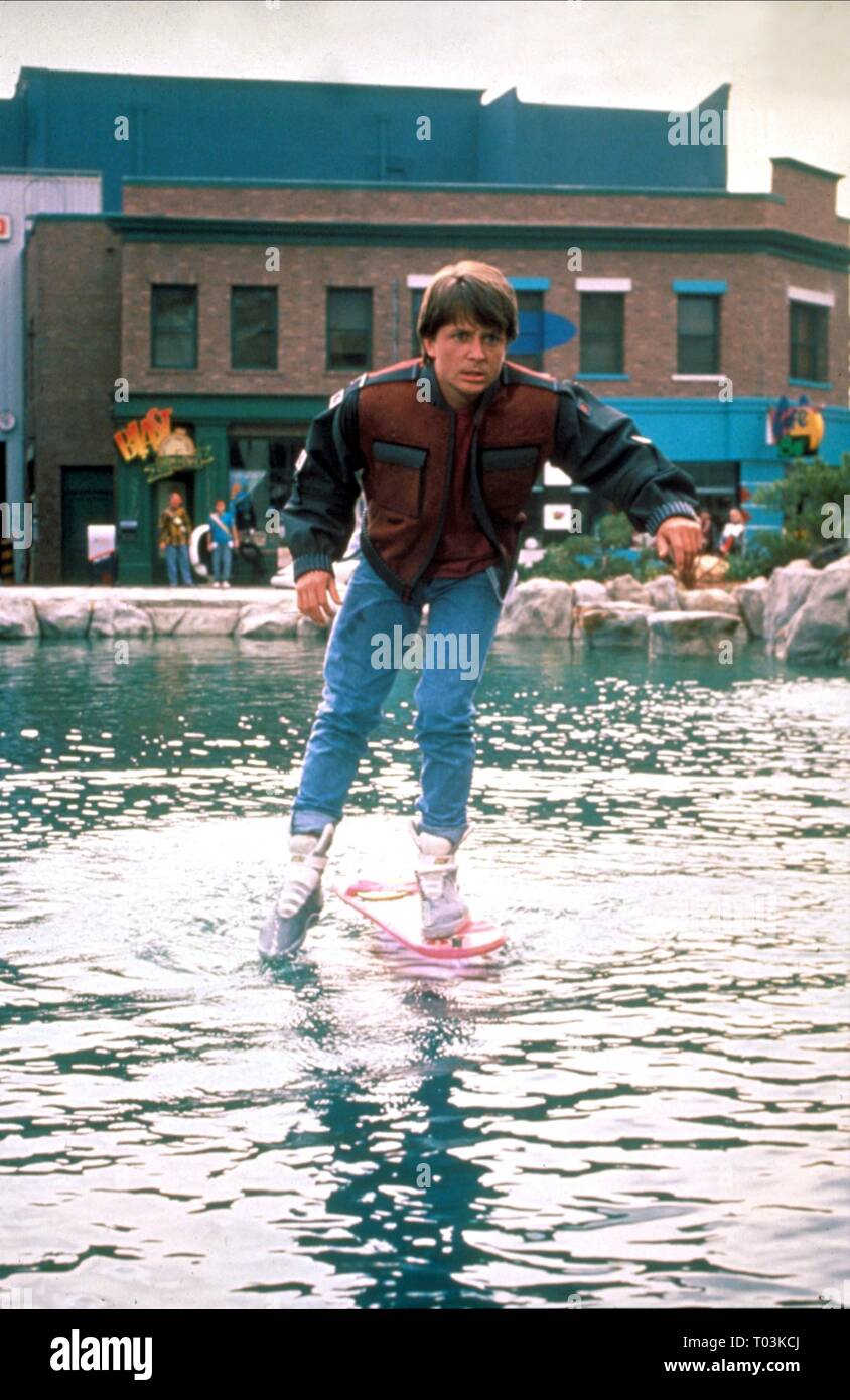 MICHAEL J. FOX, BACK TO THE FUTURE PART II, 1989 Stock Photo - Alamy