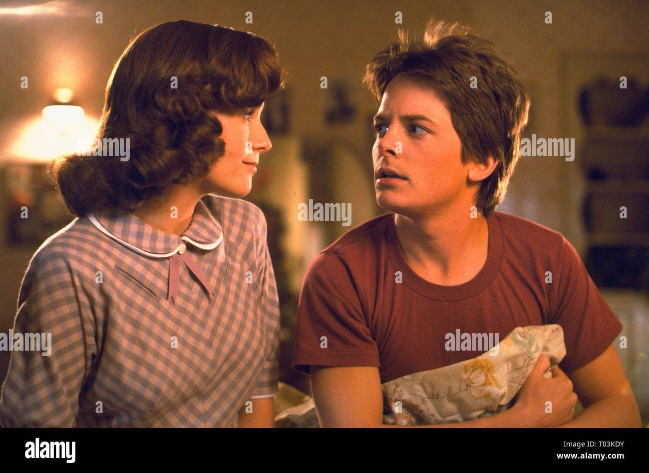 Back to the future movie lea thompson hi-res stock photography and ...