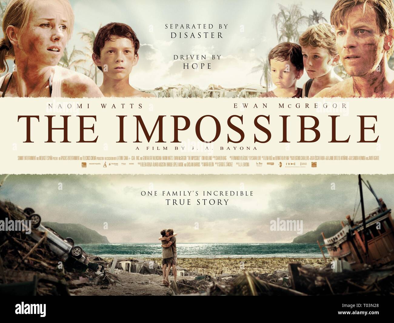 Tom Holland The Impossible High Resolution Stock Photography and Images ...