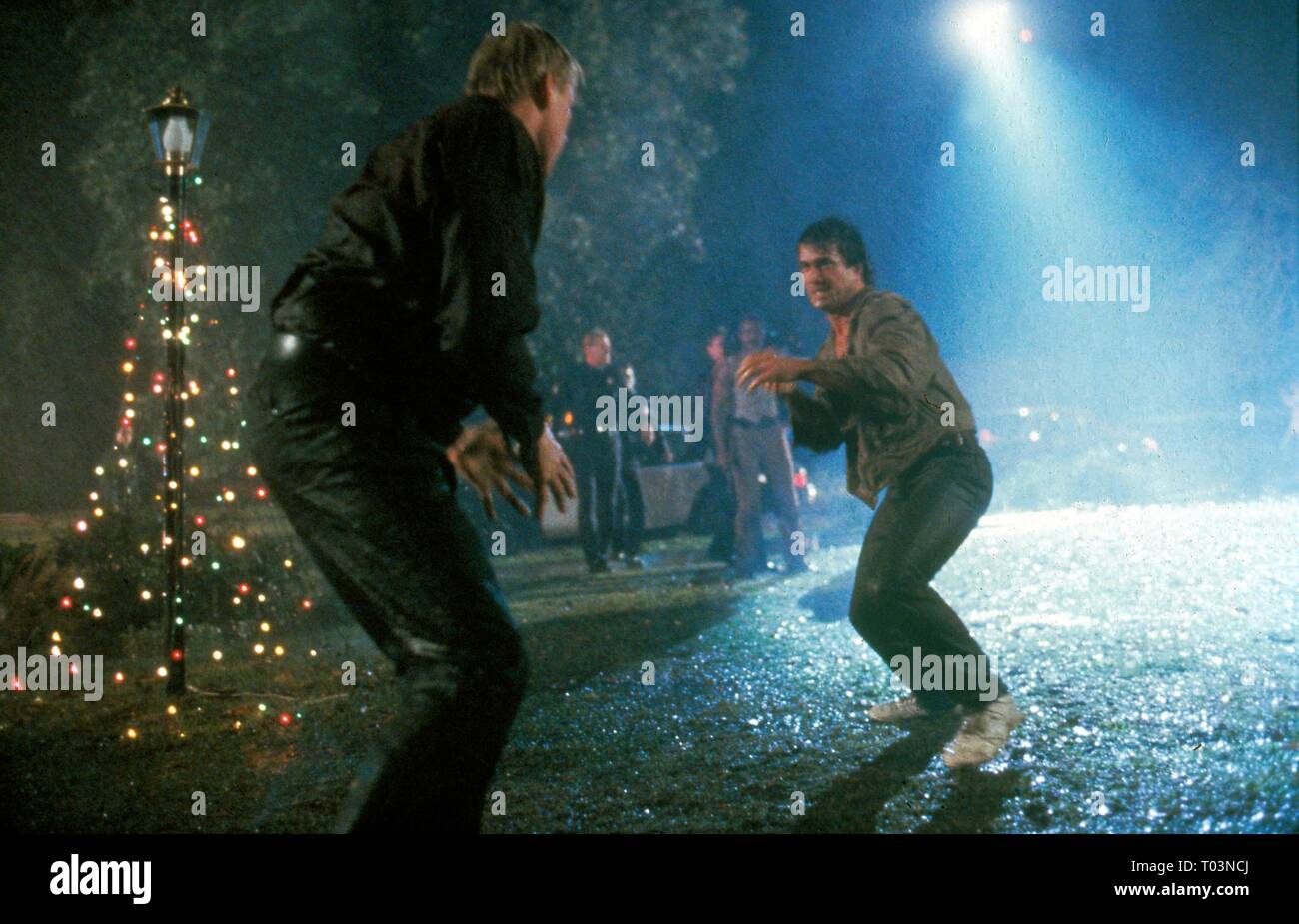 GARY BUSEY, MEL GIBSON, LETHAL WEAPON, 1987 Stock Photo - Alamy