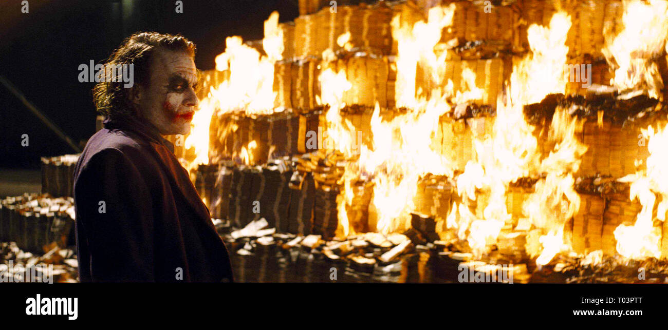 Dark Knight Joker Heath Ledger High Resolution Stock Photography and ...